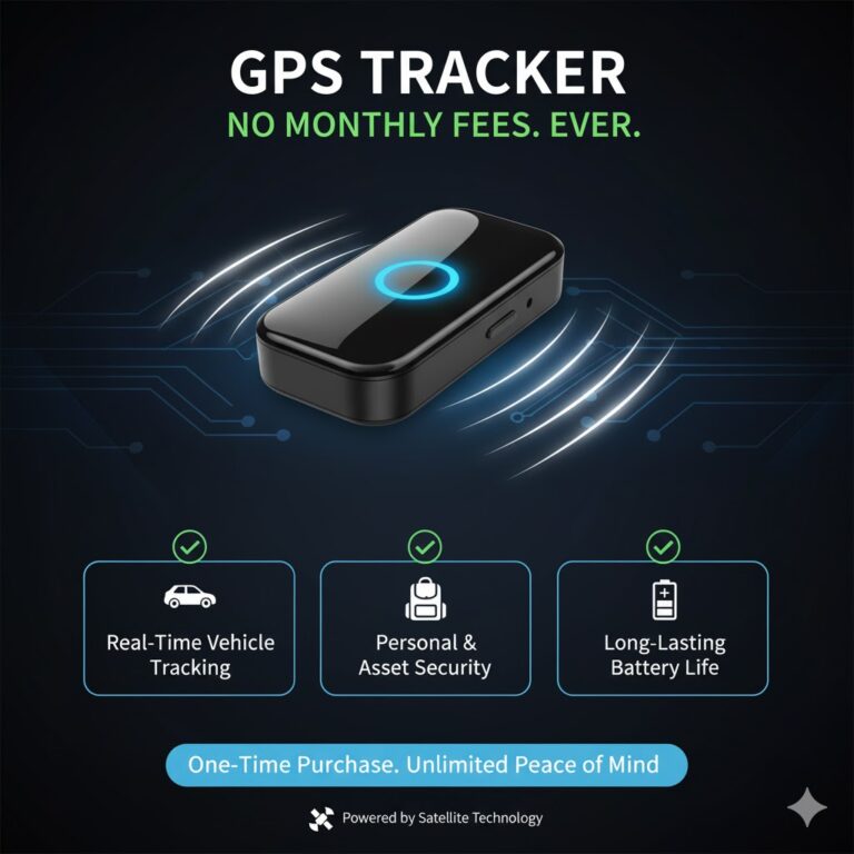 GPS Tracker Without Subscription – Buy Once, Track Forever